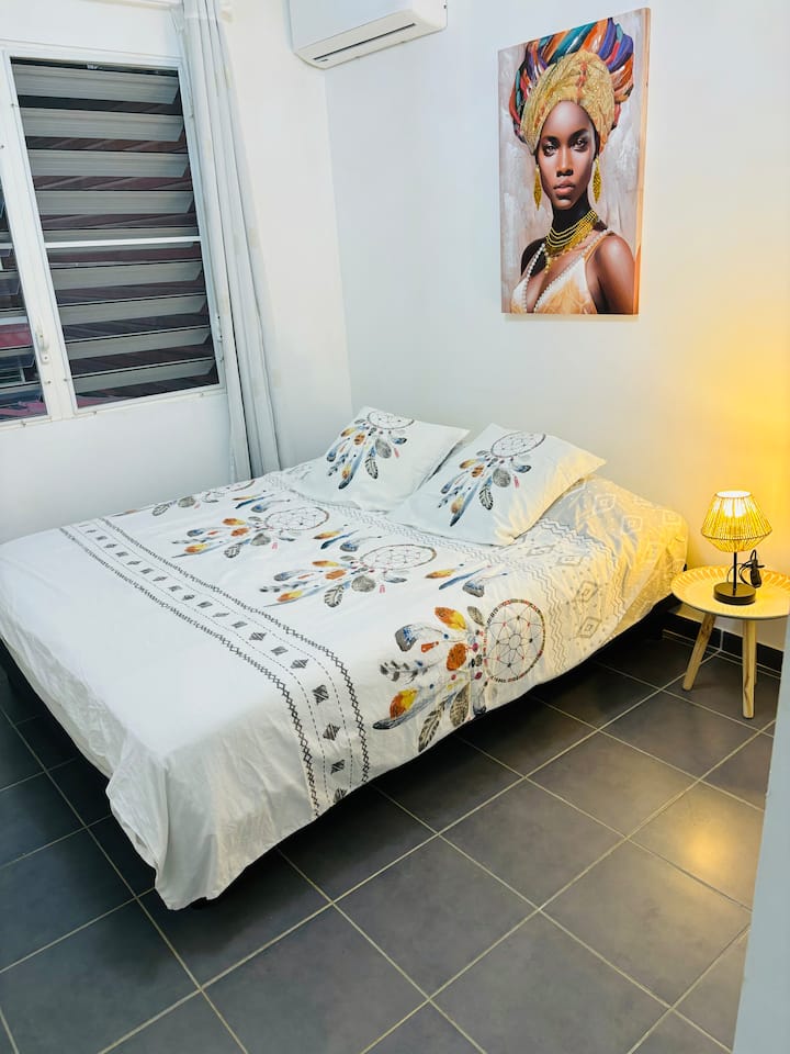 Duplex Jardin Privé Résidence Voisine - Cayena