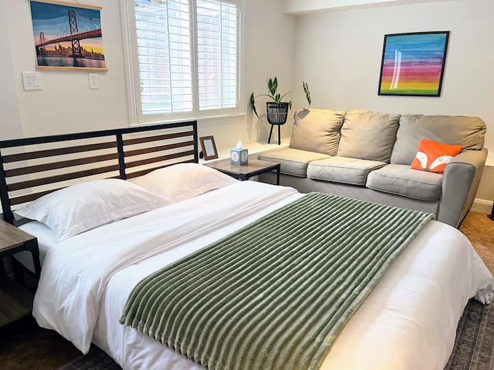 Cozy Quiet 2br/1ba Suite In A Safe Neighborhood - San Francisco, CA