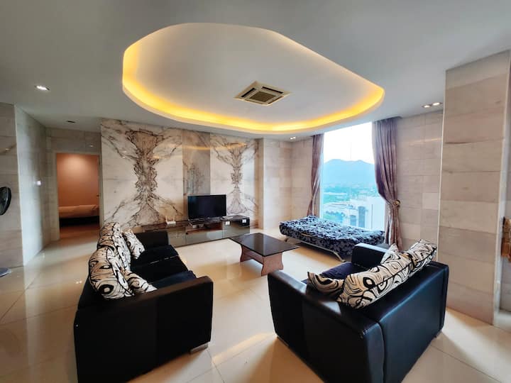 Ipoh Town Kinta River Front Pent House4br18pax - Ipoh