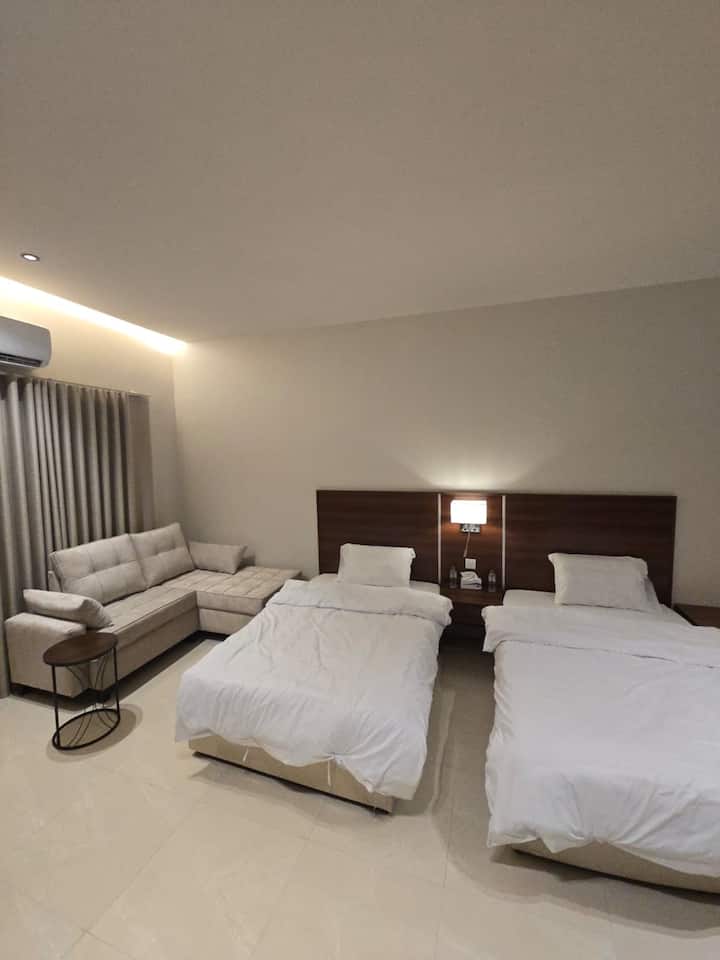 غرفه بسريرين مفرد بجوار المسجد النبوي وقباء جناح 2 - Medina