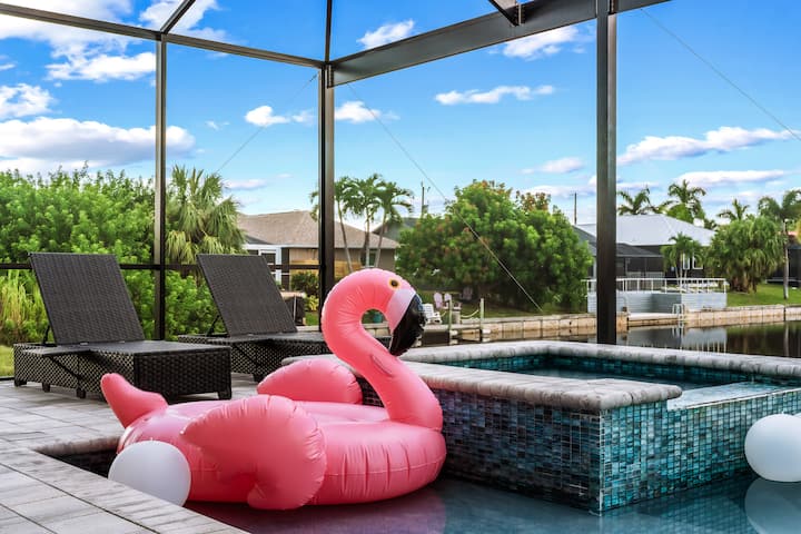 Heated Pool & Spa L Winter Vacay L Waterfrontvilla - Sanibel Island, FL