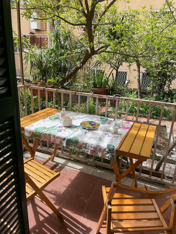 Appartamento Con Giardino Vicino Alla Metro - Rome