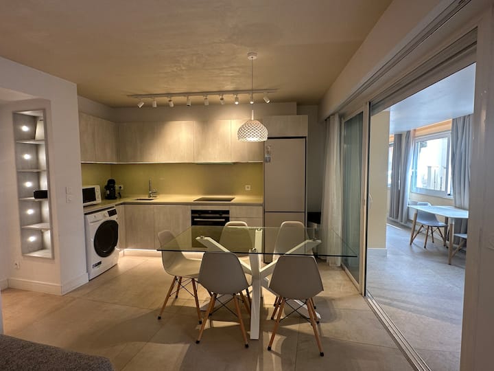 Central-quiet-parking-ac-2 Baths - Plage de Monaco (Larvotto)