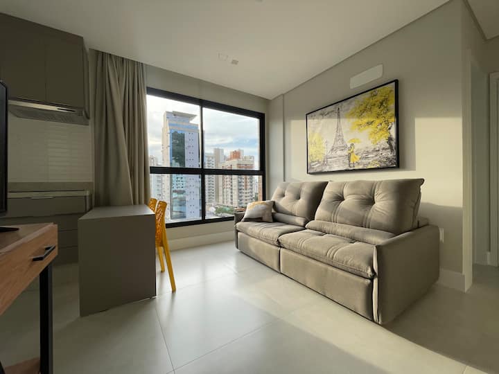 Ap Moderno No Centro Com Garagem E Coworking - Florianópolis