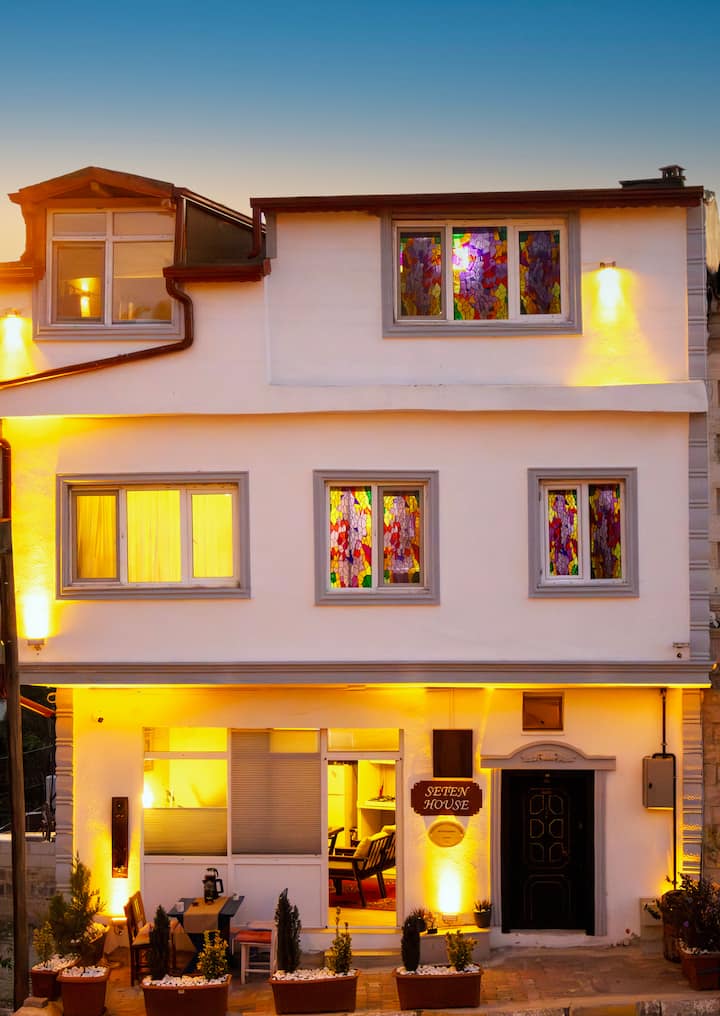 Seten House Castle View, 3bed/3bath 5min To Göreme - Cappadocia