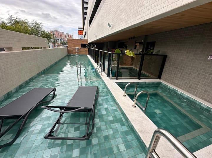 Cozy Apt 260m (853ft) From The Beach - Maceió