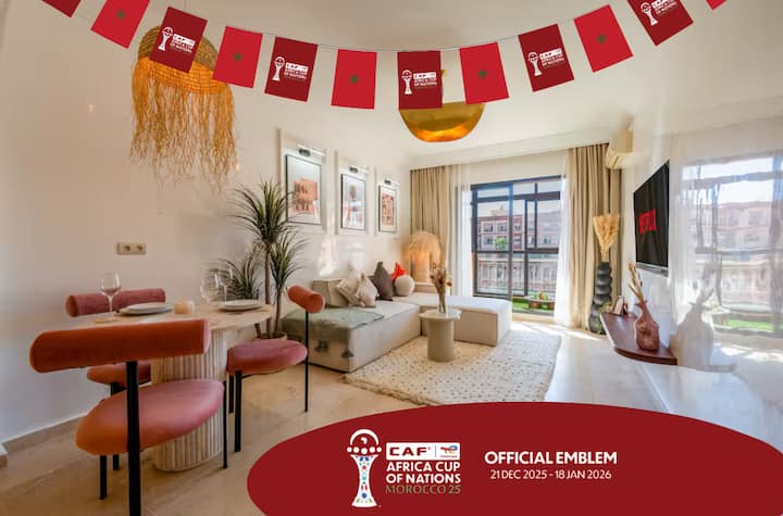 Secure Stylish Flat Gueliz • Pool • Wifi • Parking - Marrakech