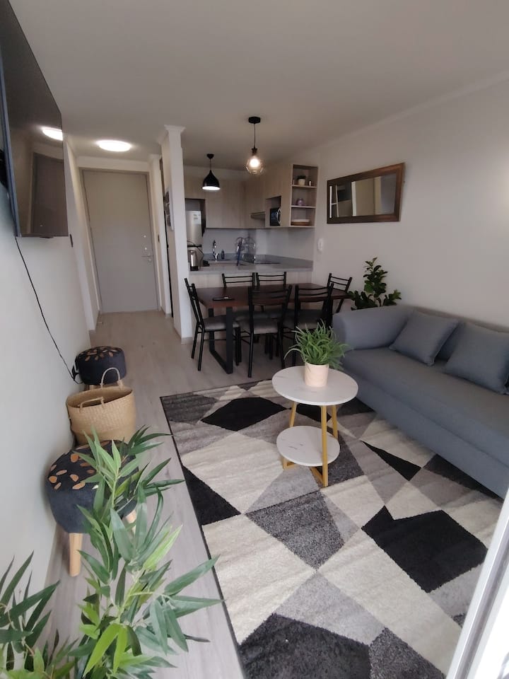 Depto Totalmente Nuevo Y Equipado A Pasos Del Mar - La Serena