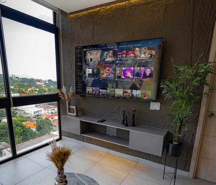 Lujoso Apartamento Panorámico - San Salvador