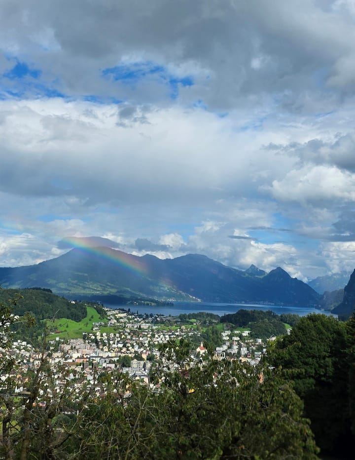 Tiny Höllhof Adventure With Outlook Terrace - Lucerne
