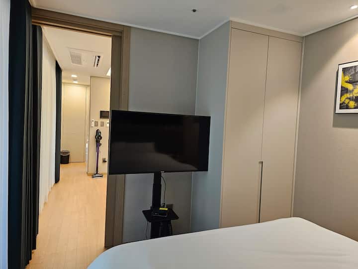 S7 3006#솔리드 주니어#정수기#무료짐보관405호#해운대역3분#해변5분#ott - Busan