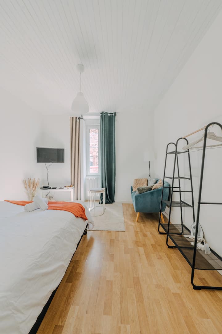 Studio Cosy – Gare, Thabor & Centre-ville à Pied - Rennes
