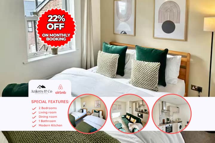 Best Monthly Deal: 22% Off| Instant Book| Parking - Cheadle