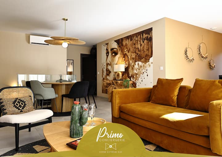 Casa Corsa - 4* – T4 Haut De Gamme Avec Terrasse - Plage de Bonifacio