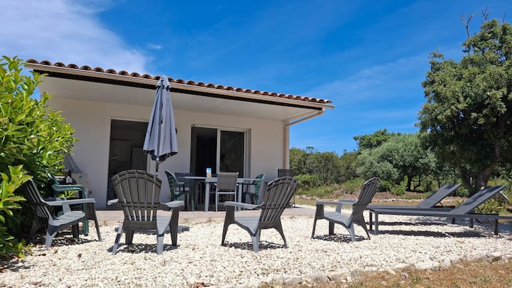 Villa T3 Paisible En Résidence Piscine Chauffée - Bonifacio