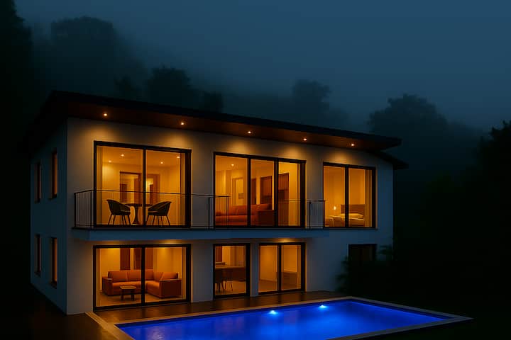 Luxury 4bhk Villa With Pool In Igatpuri’s Valleys - Igatpuri