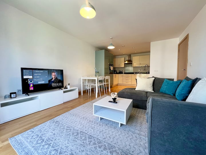 Bluewater Retreat|modern 2br/2ba+free Park&netflix - Dartford