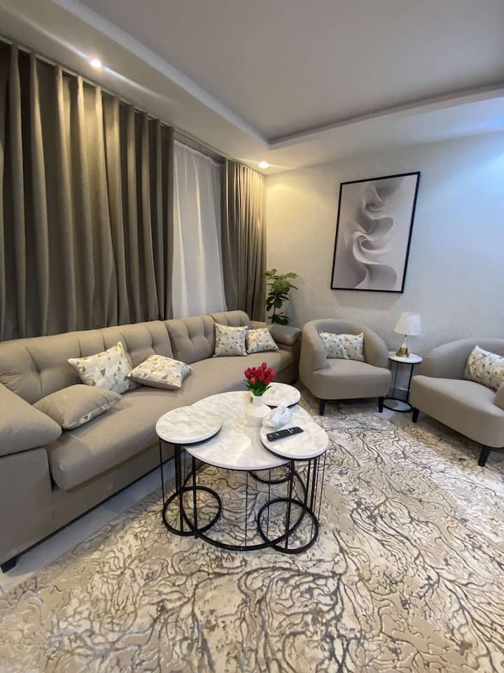 شقة بغرفة وصالة تصميم فندقي ودخول ذاتي - Riyadh