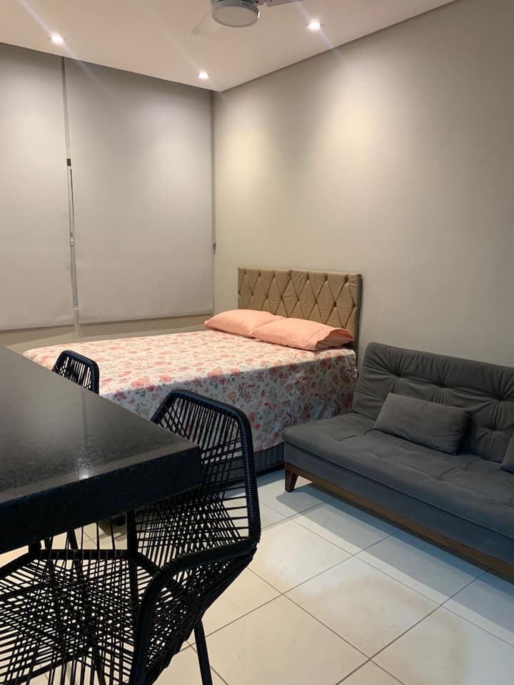 New Studio Jj Gonzaga 40m Da Praia - Santos