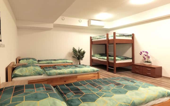 Shared Room With 7 Beds - Bratislava
