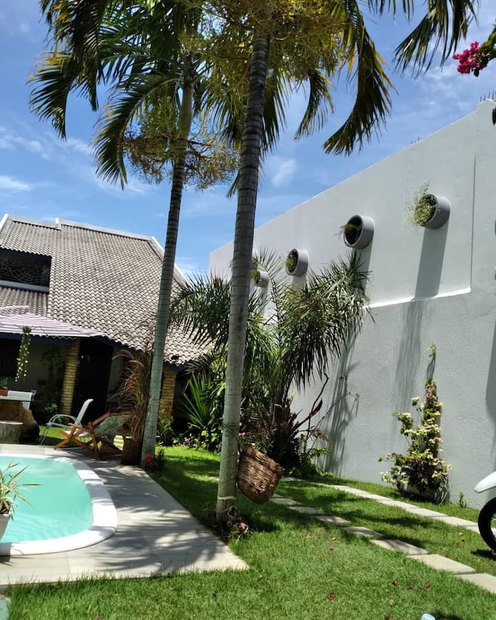 Chalé Em Arembepe, Poucos Passos Da Vila - Camaçari