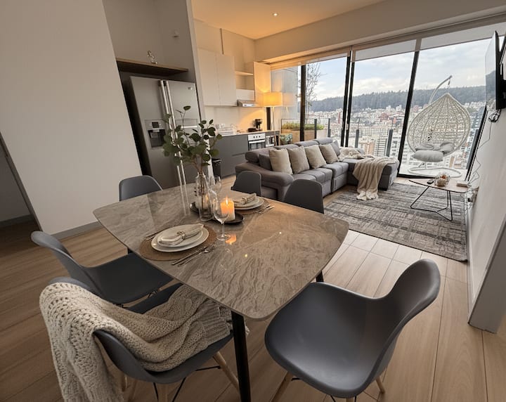 Pent-house Con Increíble Vista - Qorner - Quito