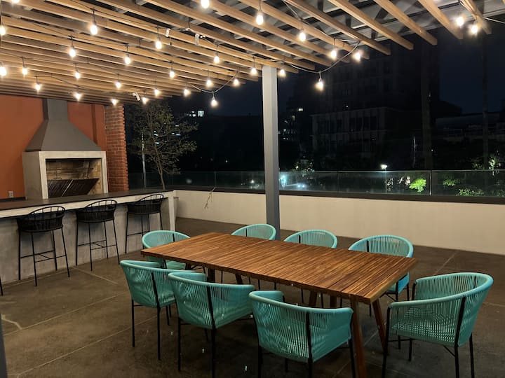 Penthouse Con Terraza Panorámica - Av. Chapultepec - Guadalajara