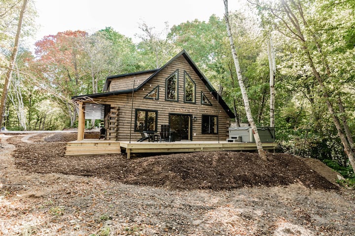 Lake Cabin Retreat | Hot Tub, Woods, Paddleboards! - Maplewood State Park, Pelican Rapids
