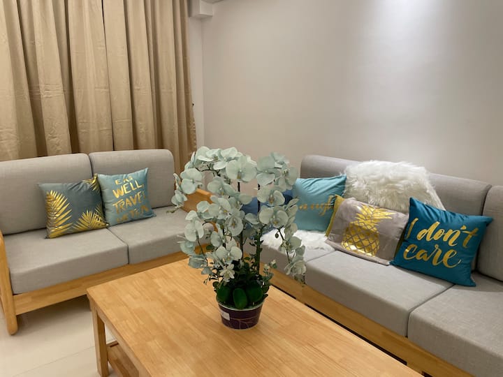 R&f New 4br Seaview Modern Nordic Cozy Interior - Johor Bahru