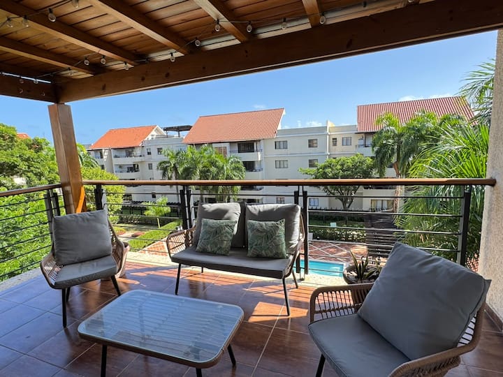 Cozy Loft W/ Pool & Balcony In Punta Cana - Punta Cana