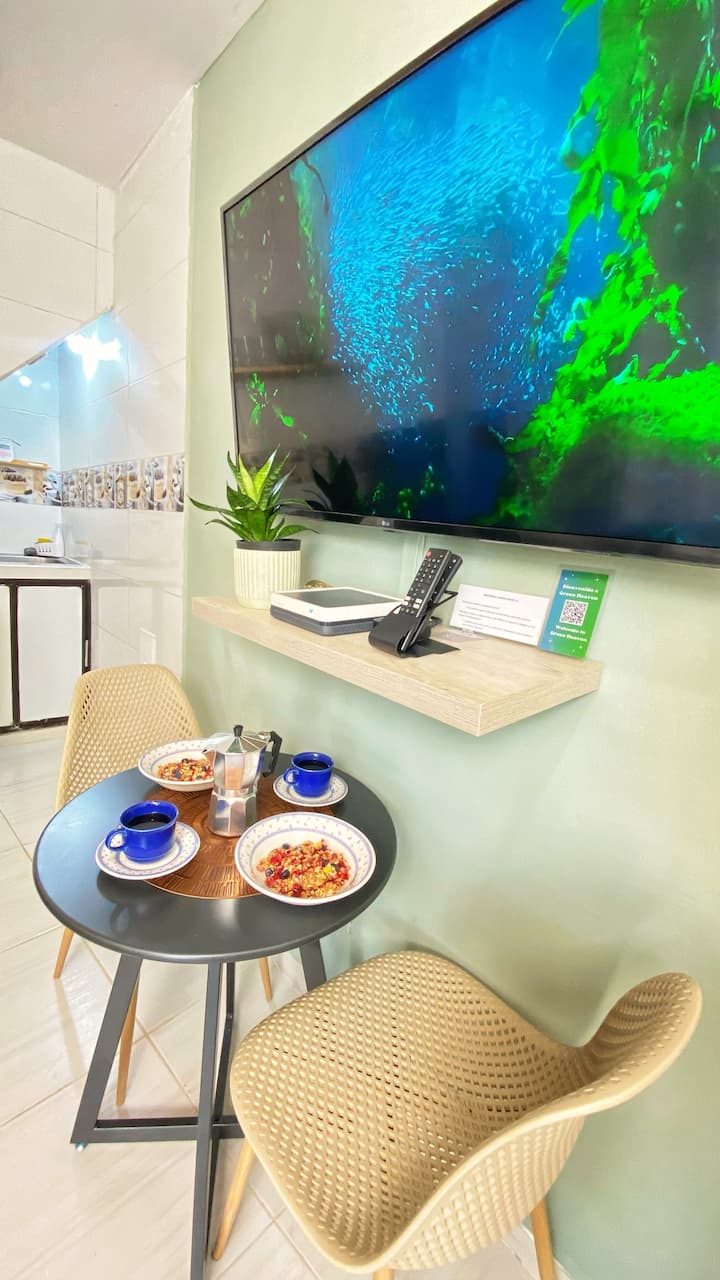 Av. Murillo | Terraza | 2 Bdrm | Ac | Green Heaven - Soledad