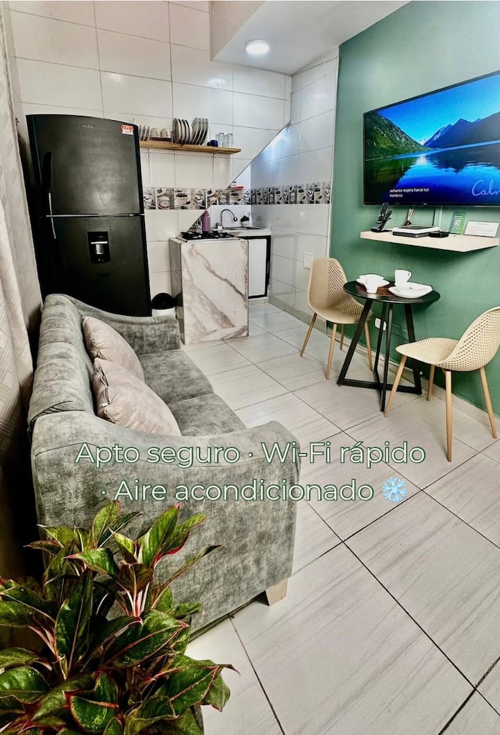 Greenheaven 101 | Seguridad · Wi-fi Veloz · Tv 60″ - Soledad