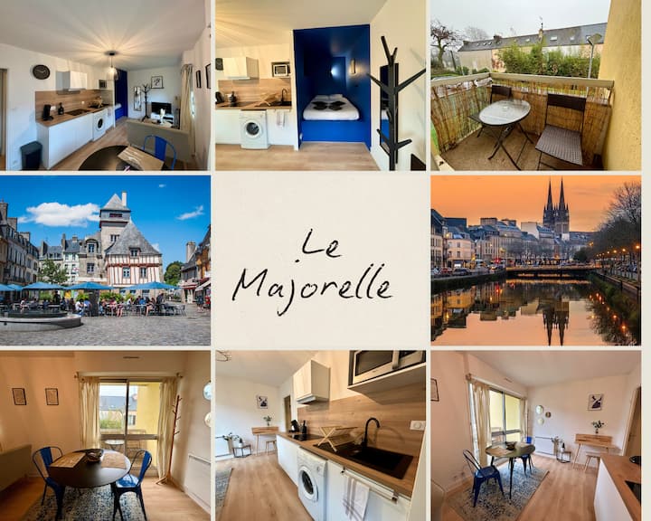Le Majorelle - Parking Gratuit - Proche Locmaria - Quimper