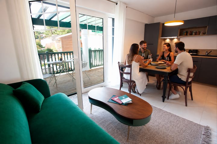 Grand Banc Vue Bassin - Appartement 4-6 Pers - Arcachón