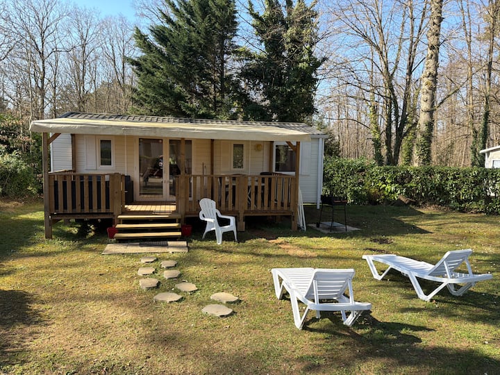 Mobil-home 5pers Climatisé  Cmp 3* Paris à 45 Km - Essonne