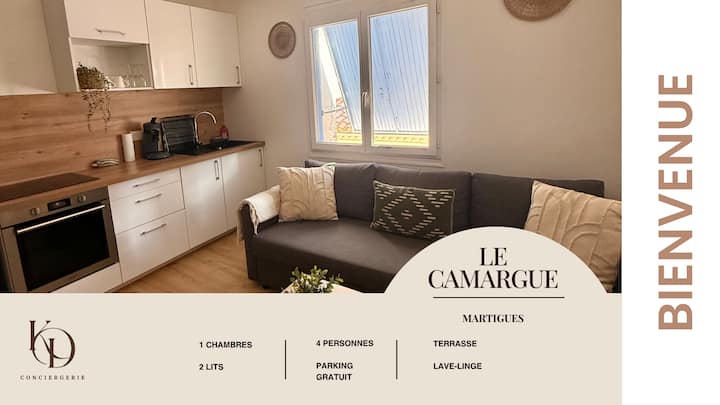 "Le Camargue" Proche Des Commodités - Martigues