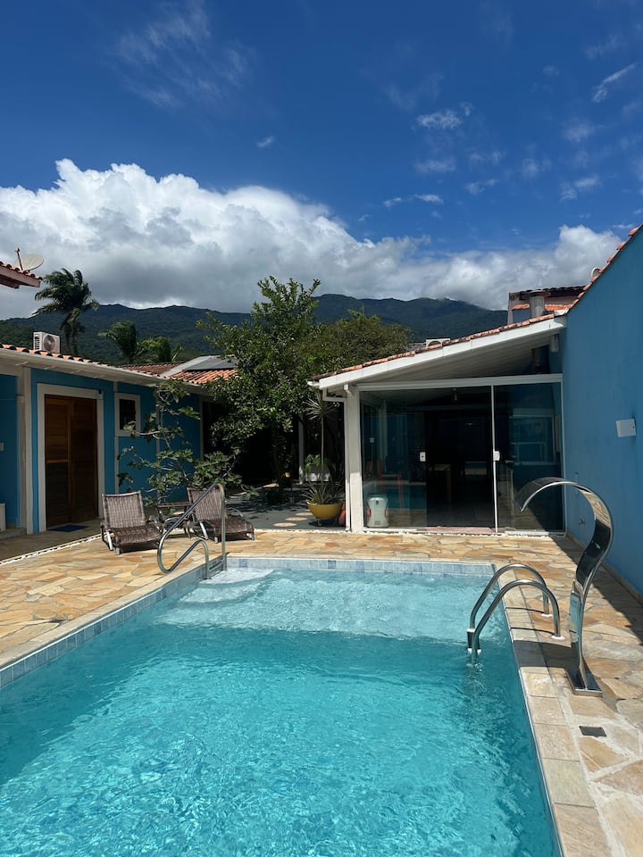 2 Suítes Com Varanda Gourmet E Piscina Privativa. - Ilhabela