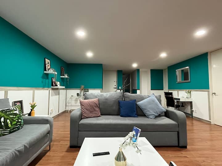 Vibrant 4bdr | 3bth Balcony Near Reforma Avenue - Mexico City