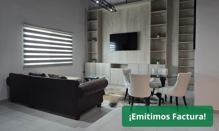 Departamento Ejecutivo Amueblado Nuevo - Saltillo