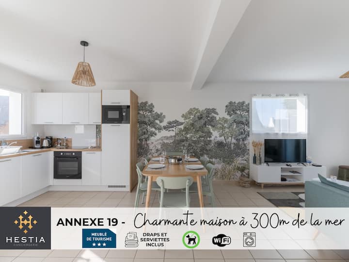 Annexe 19 - Charmante Maison à 700m De La Mer - Porspoder