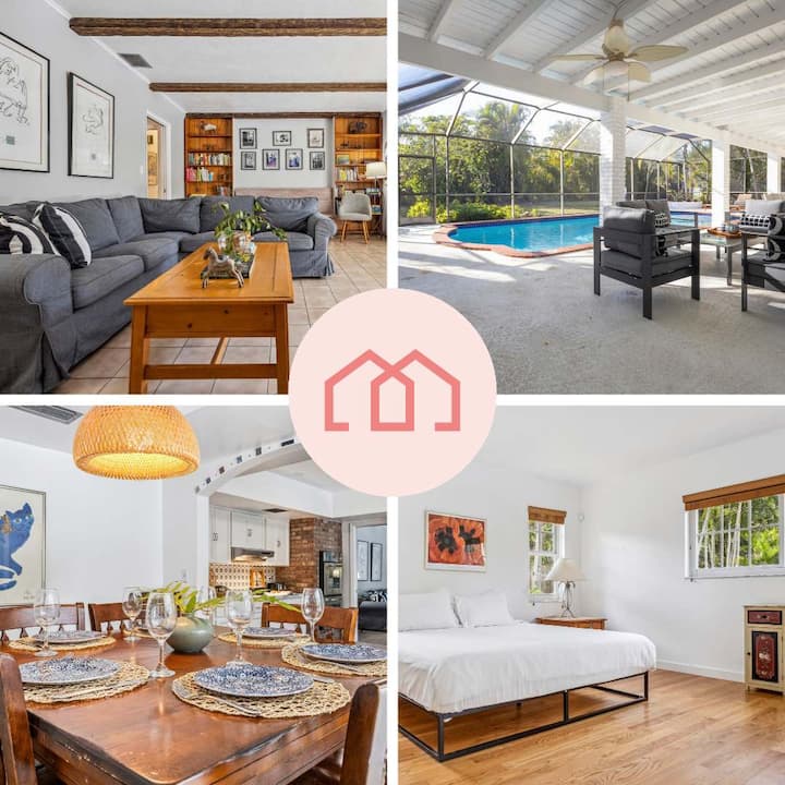 Tranquil Heirloom Hideaway, Pool In South Miami - Pinecrest, FL