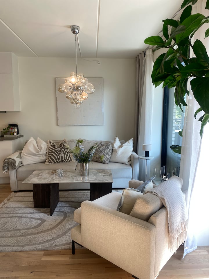 New Fresh Design Apartment, Close To Subway - Oslo
