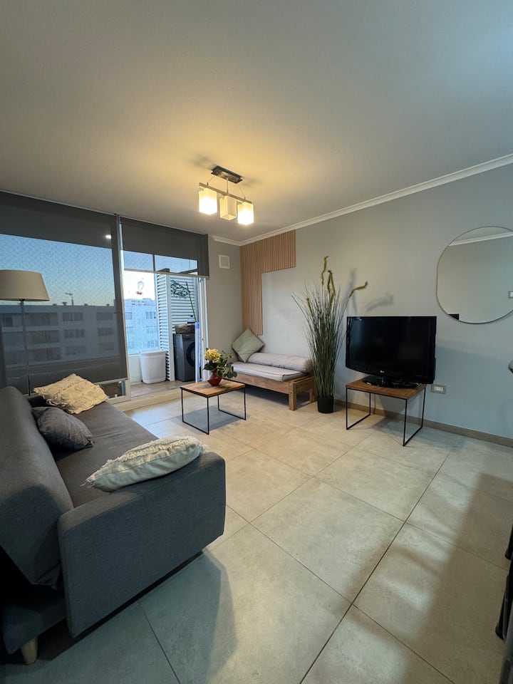 Hermoso Depto A Pasos Del Mar - La Serena