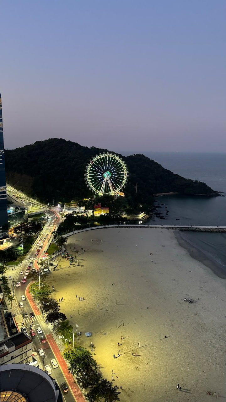 Amplo Ap Alto Padrão Vista Paradisíaca Frente Mar - Balneário Camboriú
