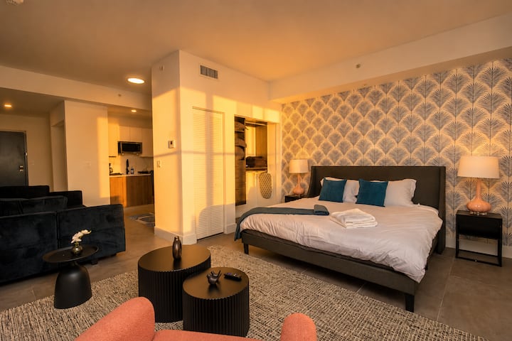 Belle Suite D'une Chambre à Little Havana Près De Brickell - Miami, FL