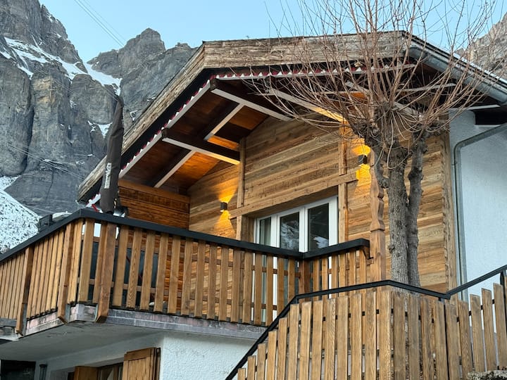 New! Renovated Chalet With Stunning Mountain View - Kandersteg