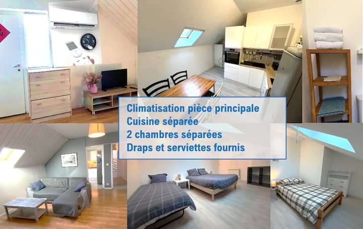 T3 (2 Chambres) Parking Clos Carquefou Beaujoire - Sainte-Luce-sur-Loire