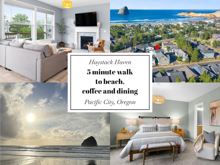 Walk To Beach, Dining And Coffee, Dog-friendly - Pacific City, OR