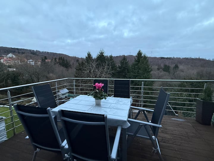 Balkon & Terrasse, 110 M², Blick Auf Den Wald - Neunkirchen