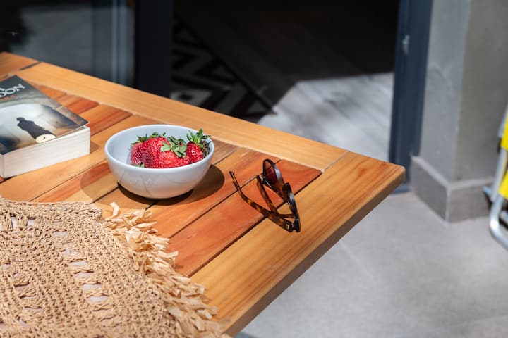 Relax En Moderno Estudio Con Patio | Chula Vista - Mar del Plata